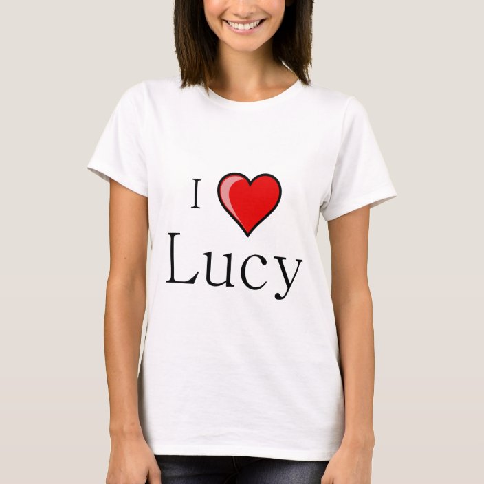I Love Lucy T-Shirt | Zazzle.com