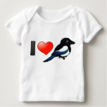 Cute Eurasian Magpie by Birdorable