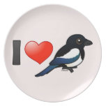 Cute Eurasian Magpie by Birdorable