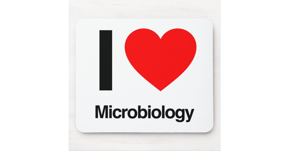 i love microbiology mouse pad | Zazzle