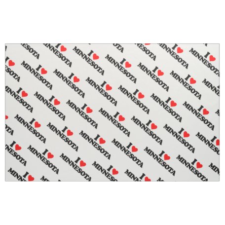 I LOVE MN FABRIC | Zazzle.com