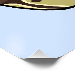 "I Love My Ball Python" Cute Snake Drawing Poster | Zazzle