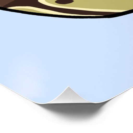 "I Love My Ball Python" Cute Snake Drawing Poster | Zazzle