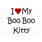 I Love My Boo (Heart) Postcard | Zazzle.com