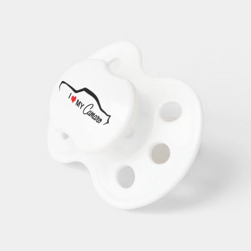I Love My Camaro Pacifier | Zazzle