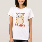 HAMSTER, I Love My Hammy KID'S SHIRT | Zazzle.com