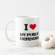 I Love My Public Defender Coffee Mug | Zazzle