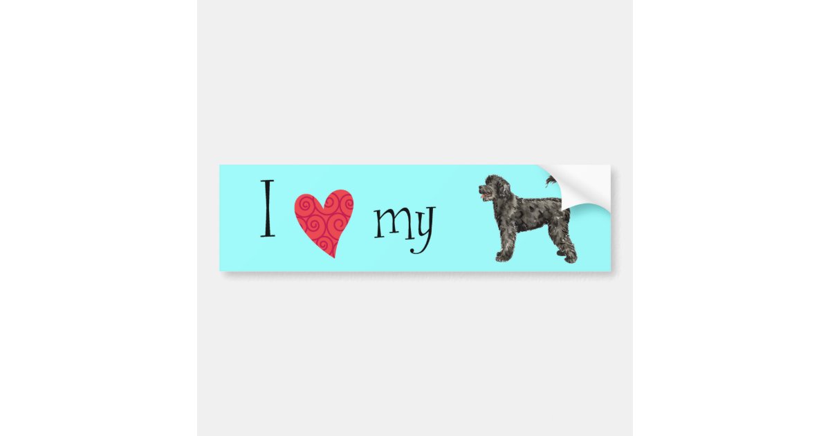 I Love my PWD Bumper Sticker | Zazzle