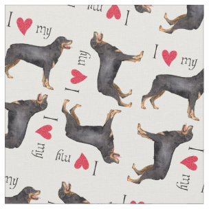 rottweiler fabric | Zazzle.com