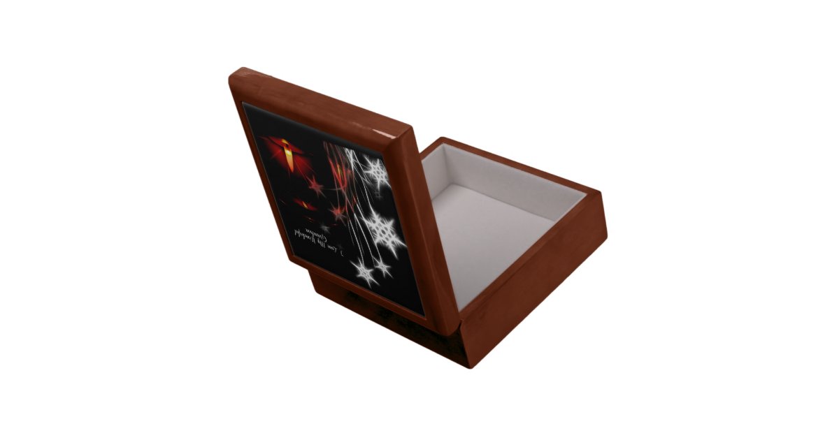"I Love My Wonderful Grandson" custom keepsake Jewelry Box | Zazzle
