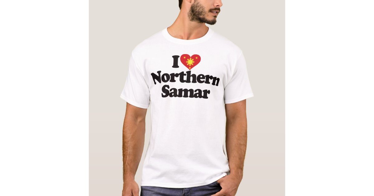 I Love Northern Samar T-Shirt | Zazzle