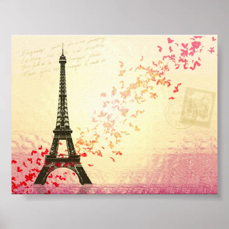 I love Paris in Springtime Poster | Zazzle