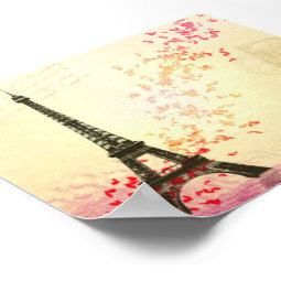 I love Paris in Springtime Poster | Zazzle