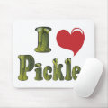 I Love Pickles Mouse Pad | Zazzle