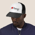 I love Pierogi Trucker Hat | Zazzle