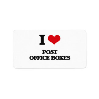Post Office Labels, Post Office Address Labels, Return Address Labels ...