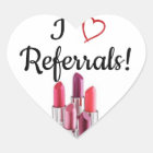 I Love Referrals Sticker | Zazzle.com