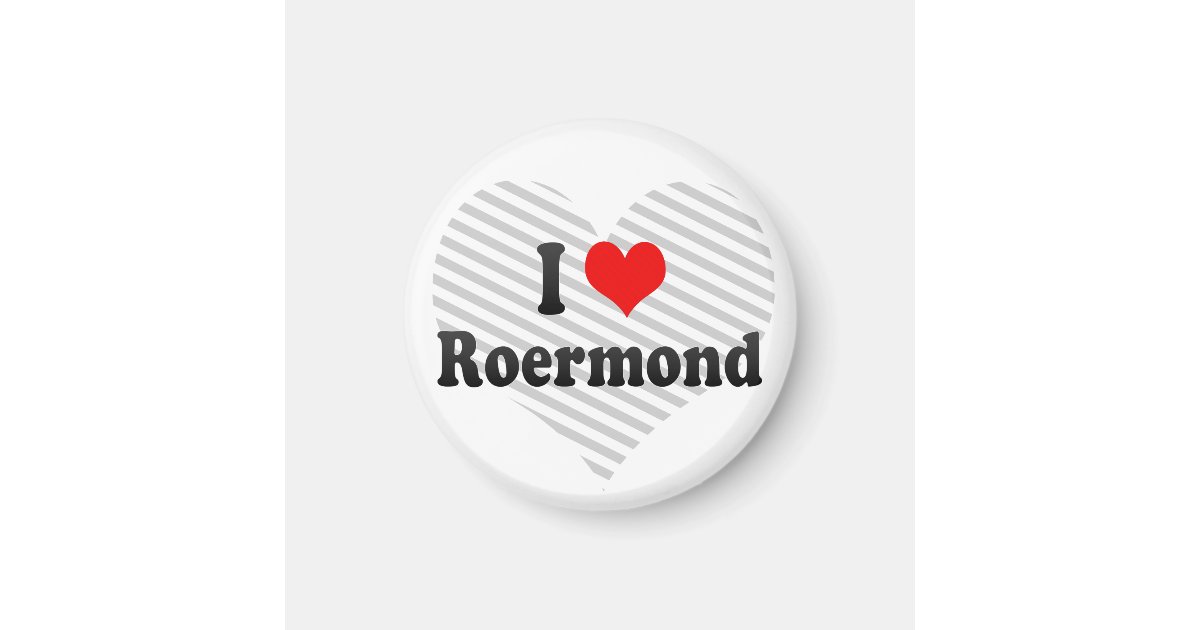 I Love Roermond, Netherlands Magnet | Zazzle