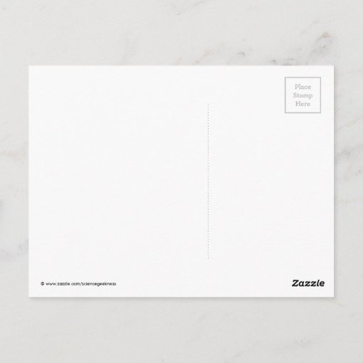 I love science postcard | Zazzle