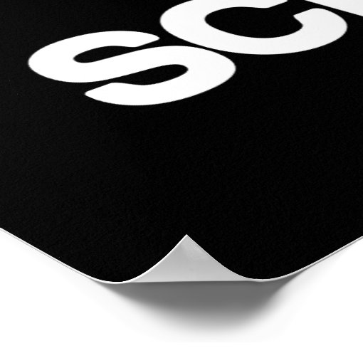 I Love Science Poster | Zazzle