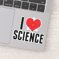 I Love Science Sticker | Zazzle