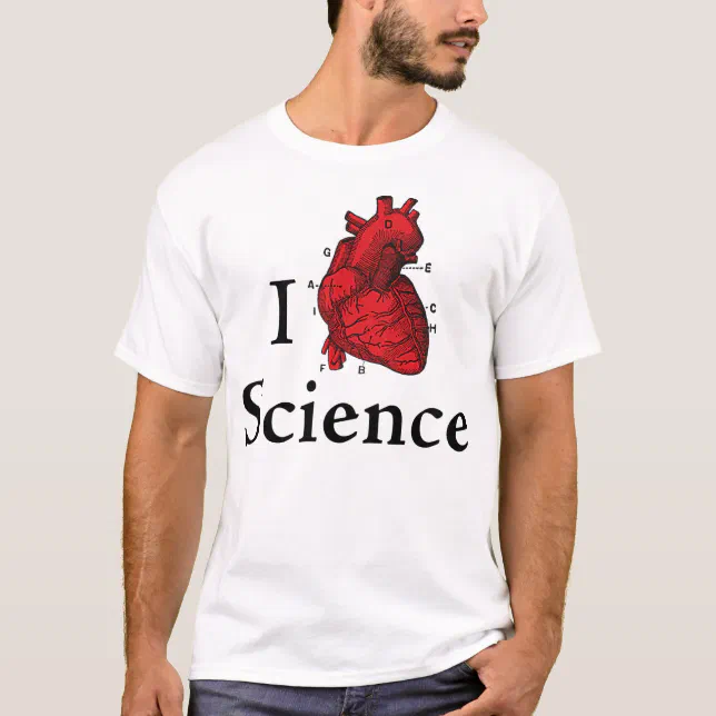 I love science T-Shirt | Zazzle