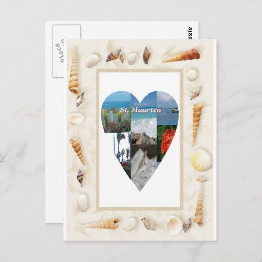 I love St. Maarten Postcard | Zazzle