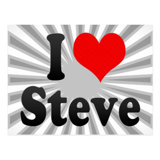 I Love Steve Gifts - T-Shirts, Art, Posters & Other Gift Ideas | Zazzle