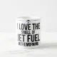 I Love the Smell of Jet Fuel Mug | Zazzle
