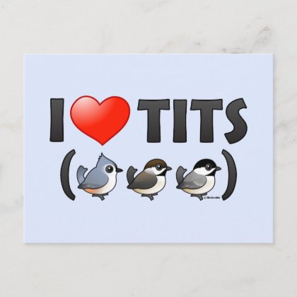 Tufted Titmouse Gift Labels