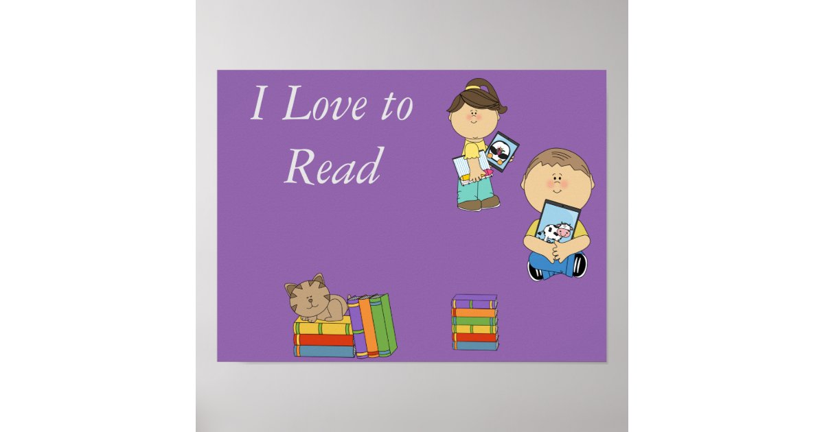 I Love Reading Posters