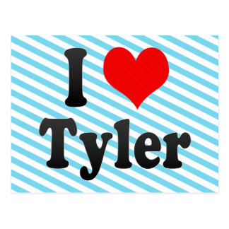I Love Tyler Gifts on Zazzle