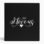 **I LOVE US** BINDER or PHOTO ALBUM | Zazzle