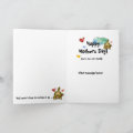 I Love You a Hole Bunch Mom Cat Card | Zazzle