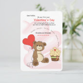 I love You Bear Valentine's Day Card | Zazzle