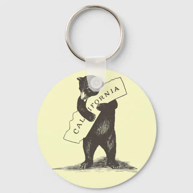 I Love You California Keychain | Zazzle
