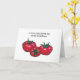 I Love You From My Head Tomatoes Pun Card | Zazzle