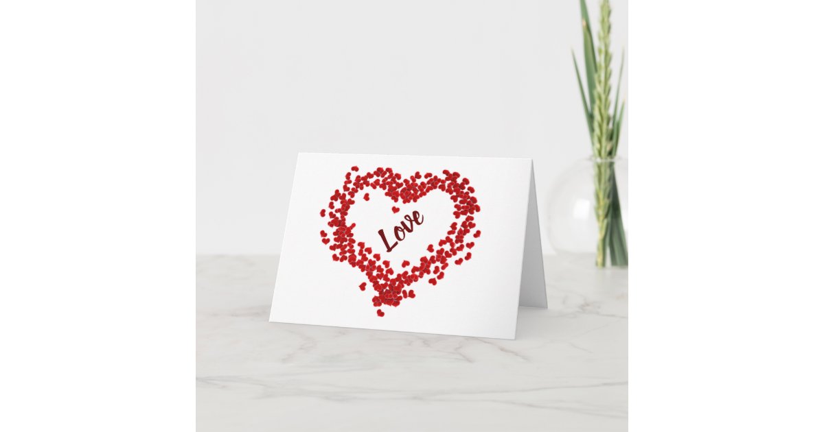 **I LOVE YOU** & I WILL **FOREVER** CARD | Zazzle