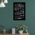 "I love you" in different languages Poster | Zazzle