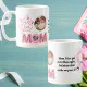 I Love You Mom Photo Message Mothers Day Gift Coffee Mug | Zazzle