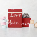 I Love You More Wrapping Paper | Zazzle