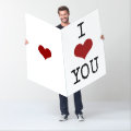 HAPPY VALENTINE'S DAY - THE BIG I LOVE YOU CARD | Zazzle