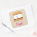 I love you Smore word art un sticker | Zazzle