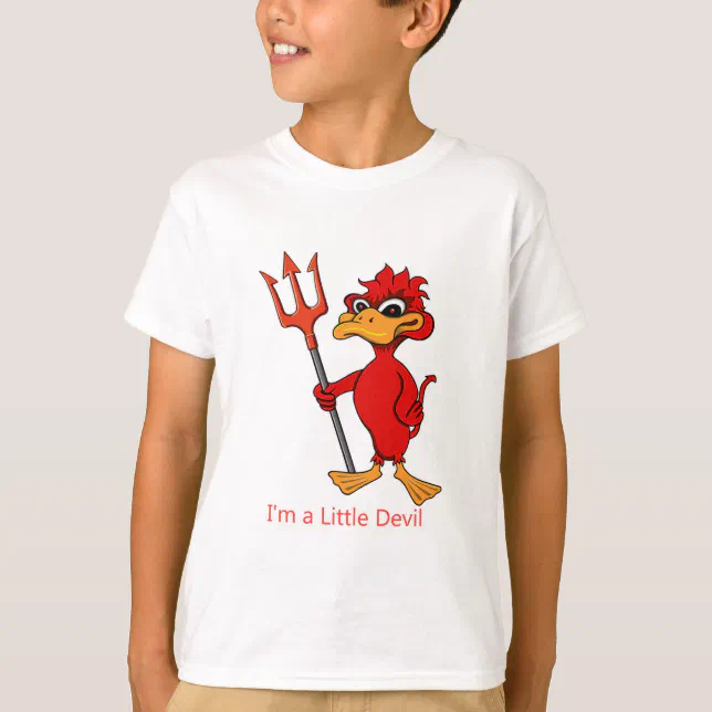 I’m a Little Devil T-Shirt | Zazzle