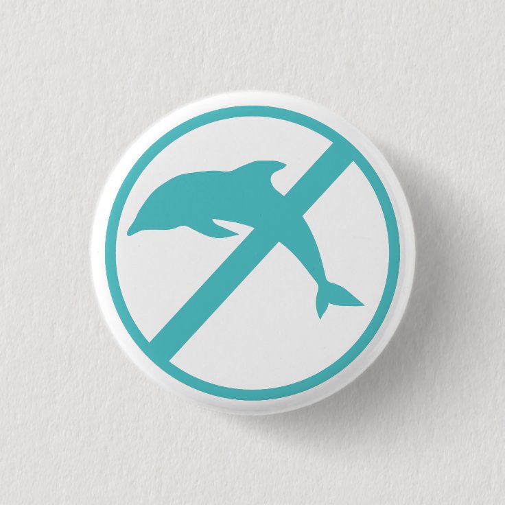 I’m a marine biologist and i hate dolphins button | Zazzle