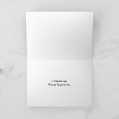 I’m Sorry Please Forgive Me Card | Zazzle