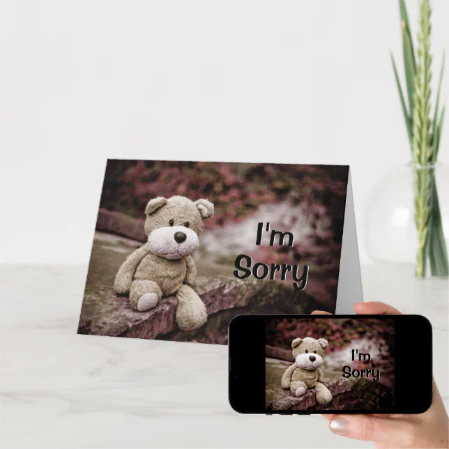 I’m Sorry Please Forgive Me Card | Zazzle