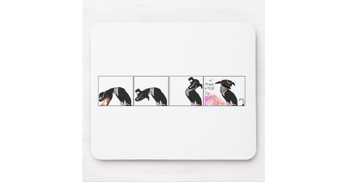 "I made food" Mouse Pad | Zazzle