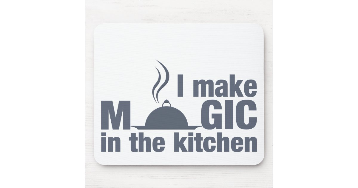 I Make Magic custom mousepad | Zazzle