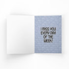 I miss you card | Zazzle